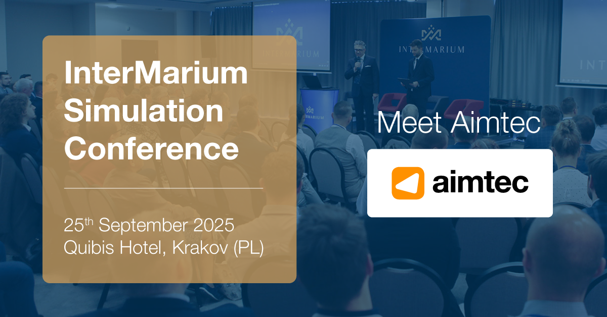 InterMarium 2025: Simulační technologie a Digital Twin | Aimtec